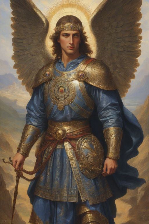 Archangel Michael warding off the evil eye and curses by Elvisxx71 ...