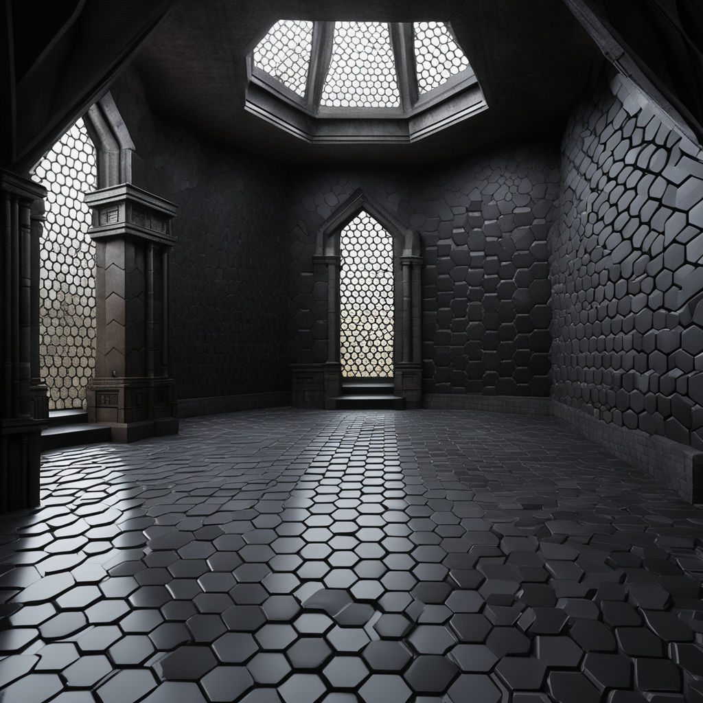 Dark stone castle large room by Zero Wolfharth - Playground