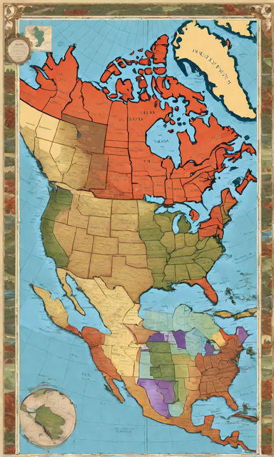 Create a visual depiction of a nation's map by Panggigo - Playground