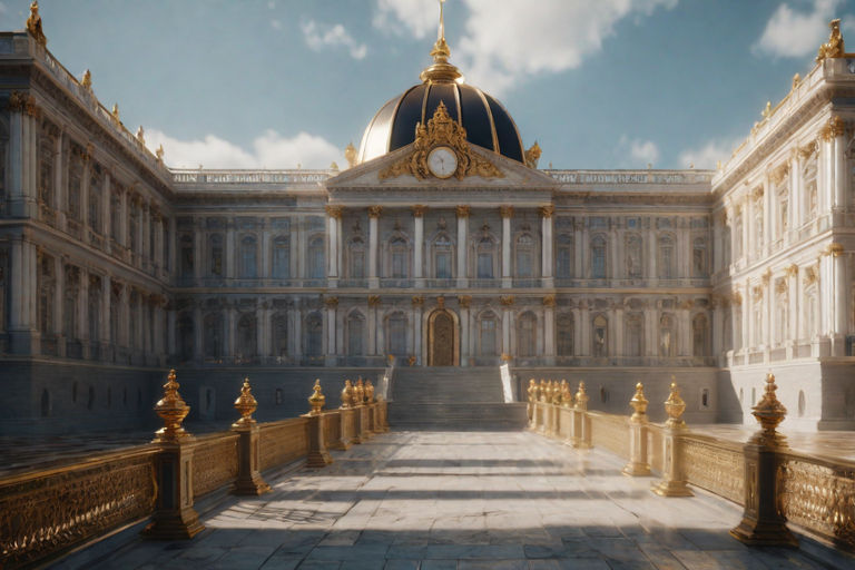 Royal palace. 8k octane beautifully detailed render by Pariki Alassan ...