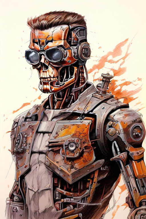 Terminator version steampunk by MrJip56 - Playground