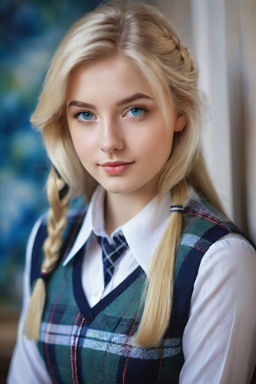A Beautiful 19 Years Old Finnish Girl With Blonde Hair By Ginger
