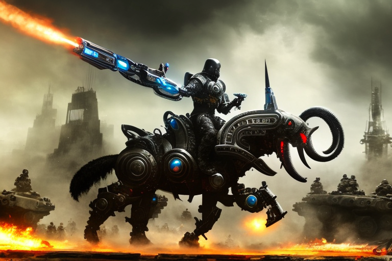 The Elephant Rider by Dwight Fry - Playground