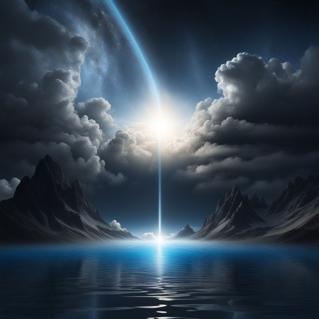 Visual representation of the creation of the firmament by Luan Stefan ...