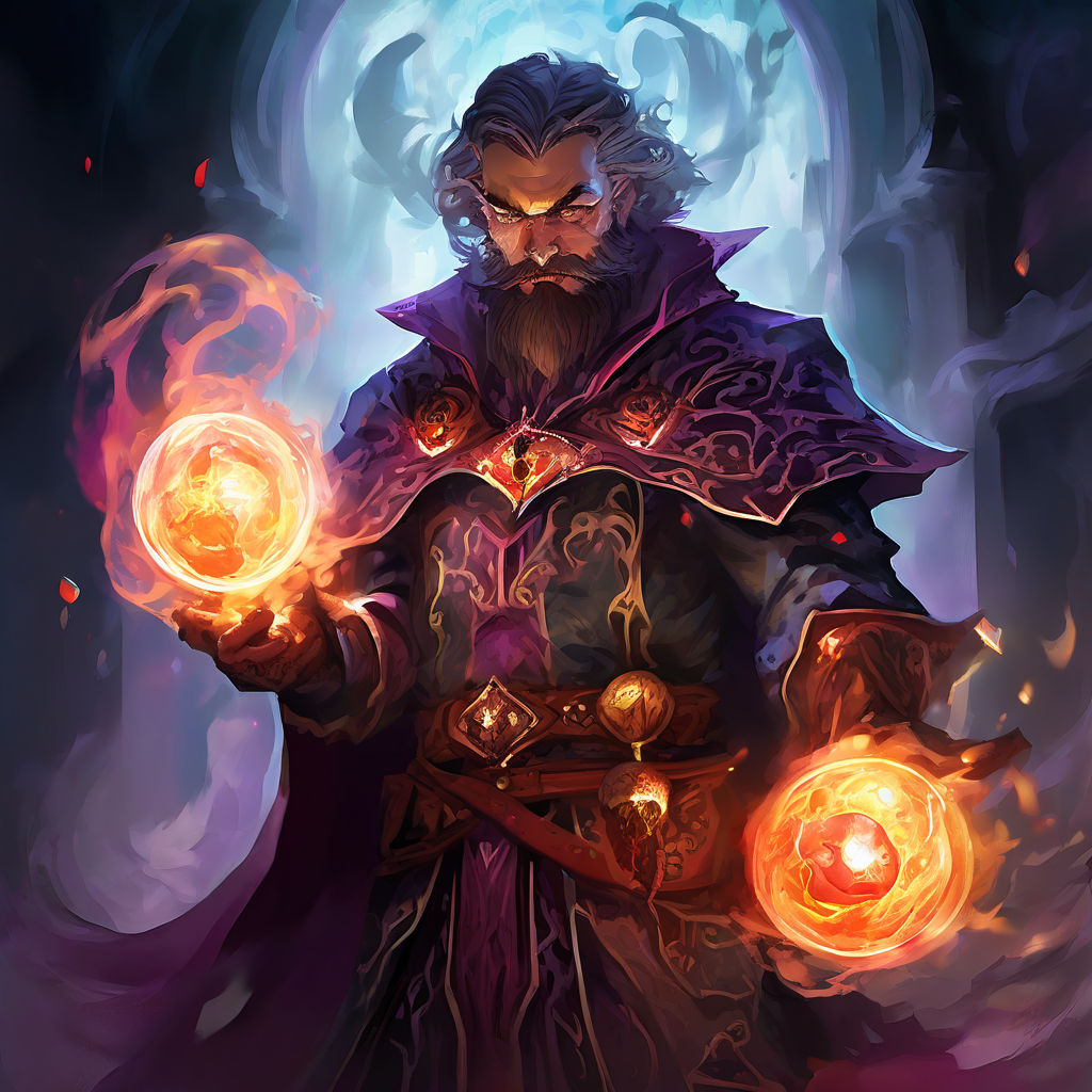 A Dungeon Master in Dungeons and Dragons universe by Brad Anderson ...