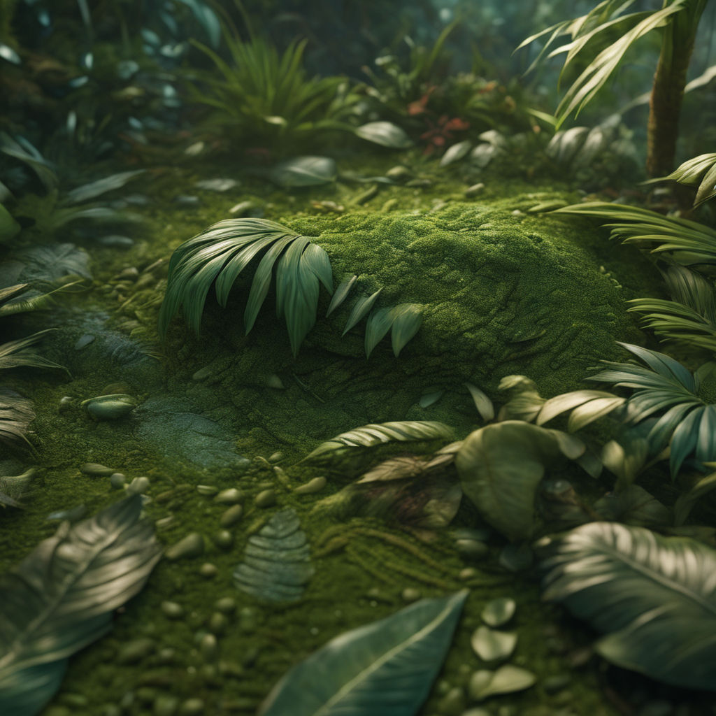 Jungle ground texture by Thon Buree - Playground