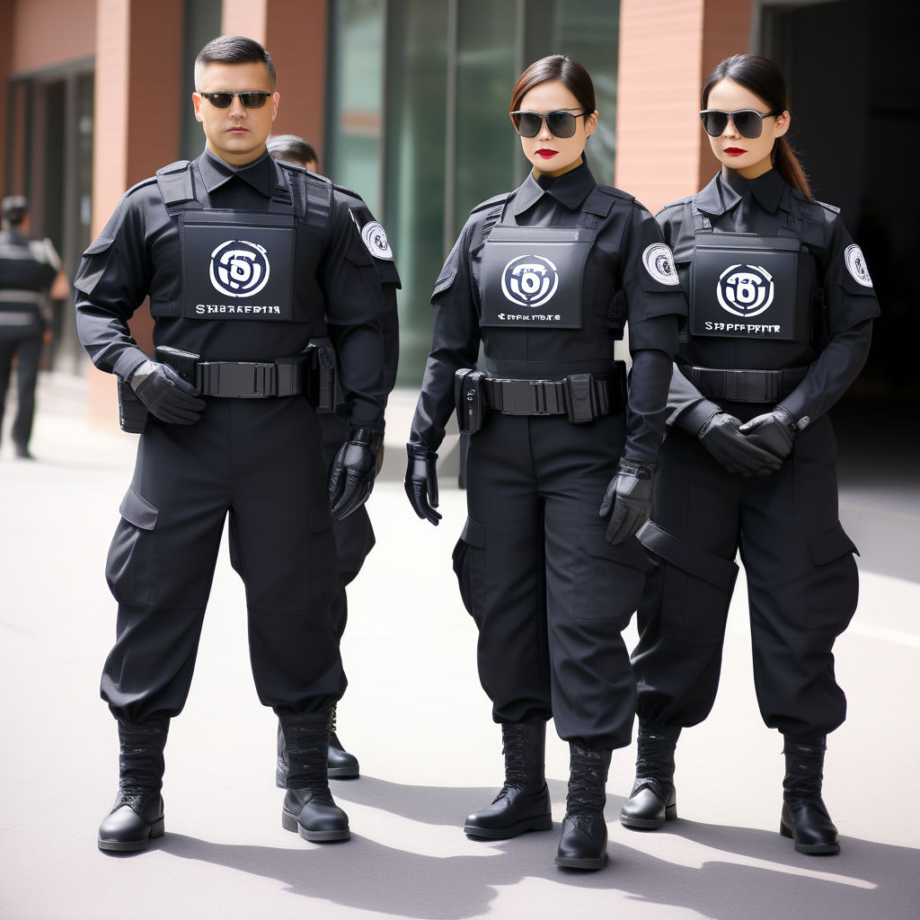 SCP Foundation guards typically wear a standardized uniform ... by ...