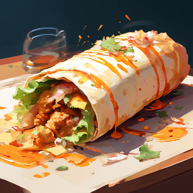 2d drawing of a burrito by Gabox_Pro Yt - Playground