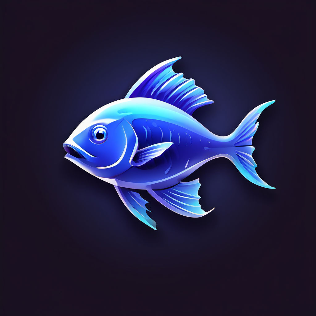 Draw a simple 3D fish logo by Jcy Ying - Playground