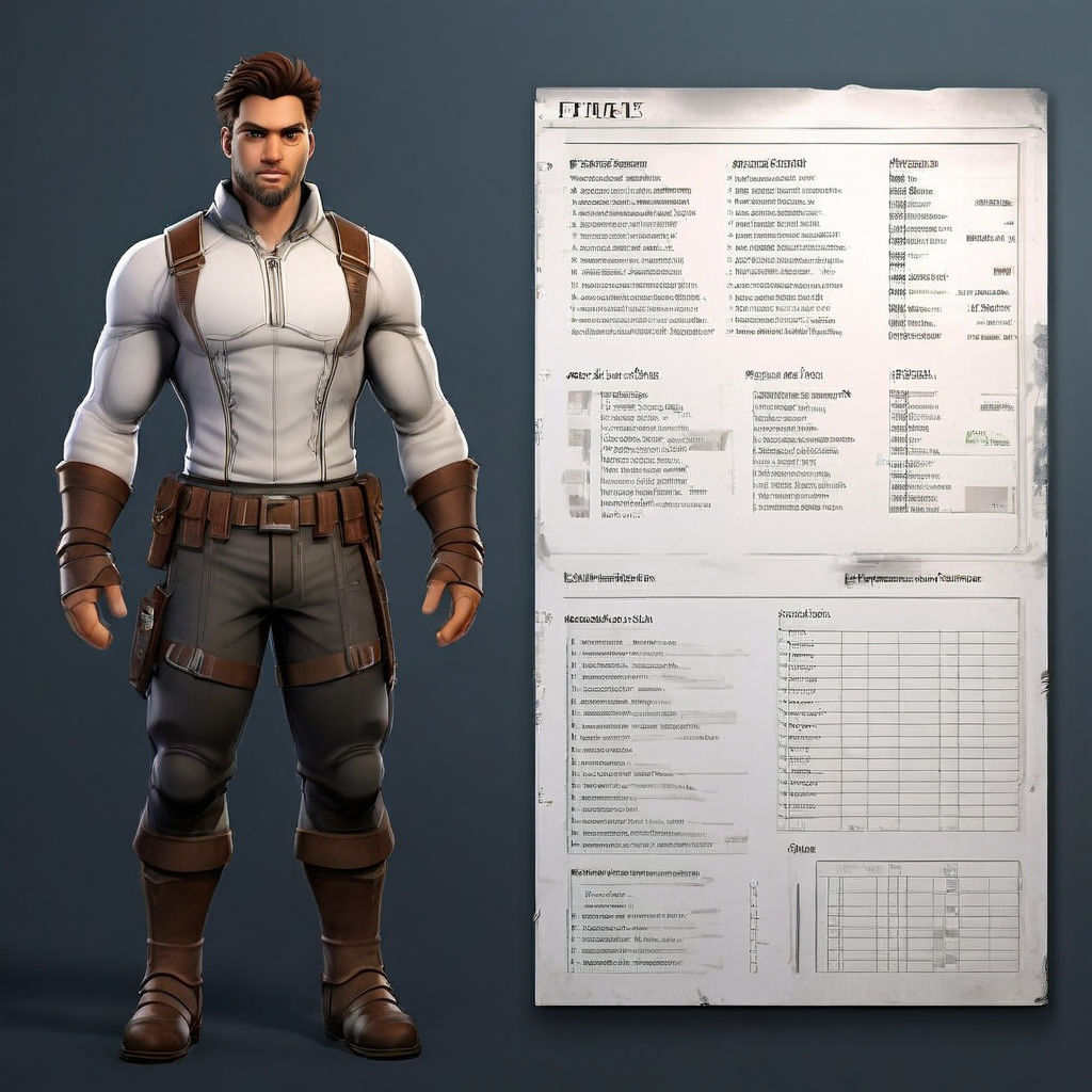 Make a character sheet with front by De Leon, Edward Jozefh B. - Playground