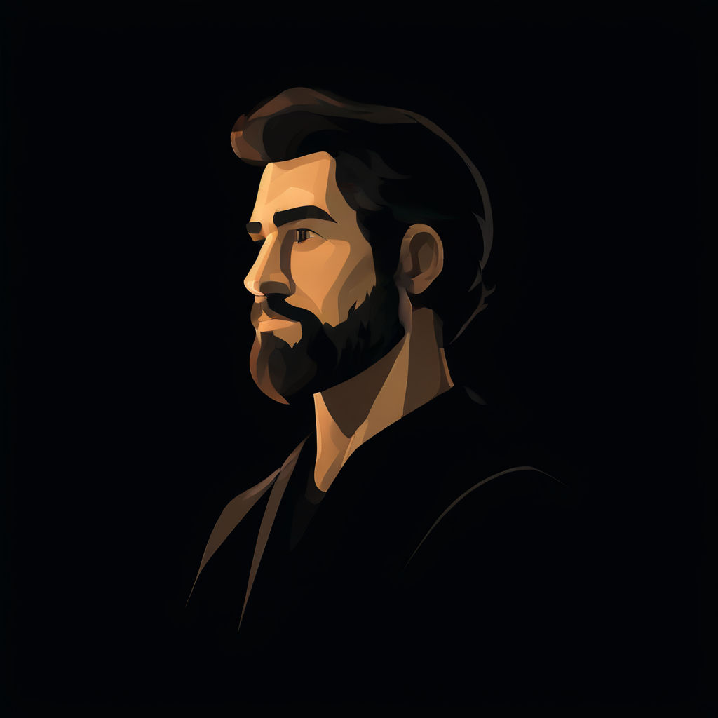 Vector cartoon a man icon clip art by Flyer - Playground