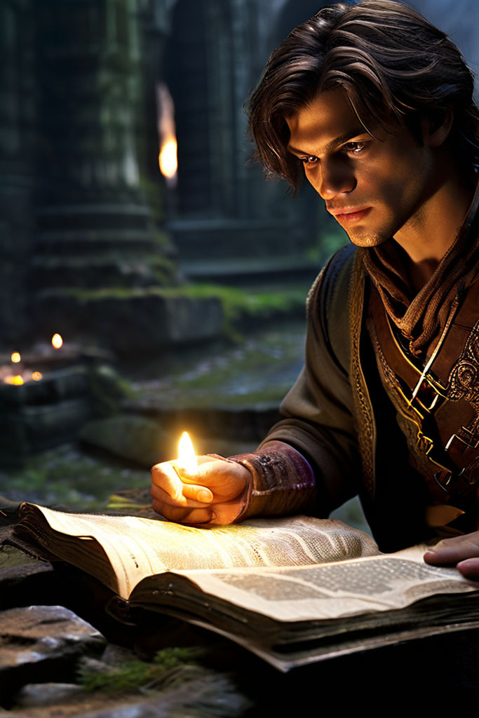 Young prince Aric by Dominic Hernandez - Playground