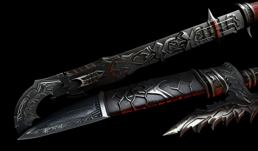 Segmented iron sword by RVMGD2020 - Playground