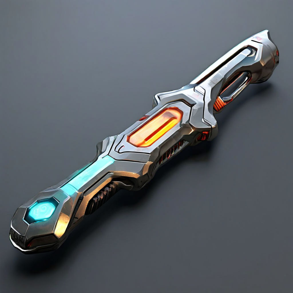 Futuristic-looking melee weapons by Qragon - Playground