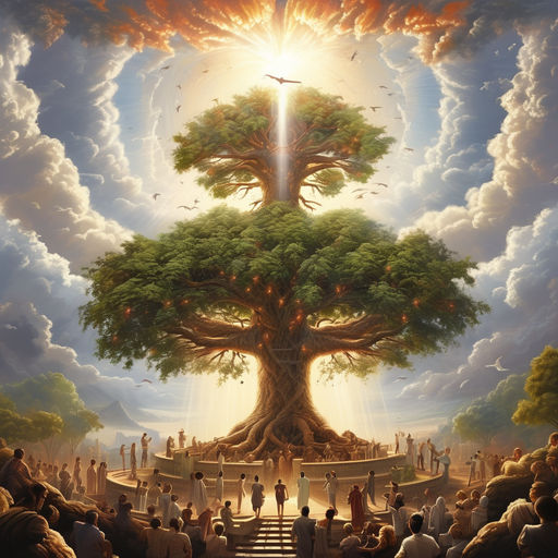Big tree of Adam in heaven the reason of get out by latin bassam ...