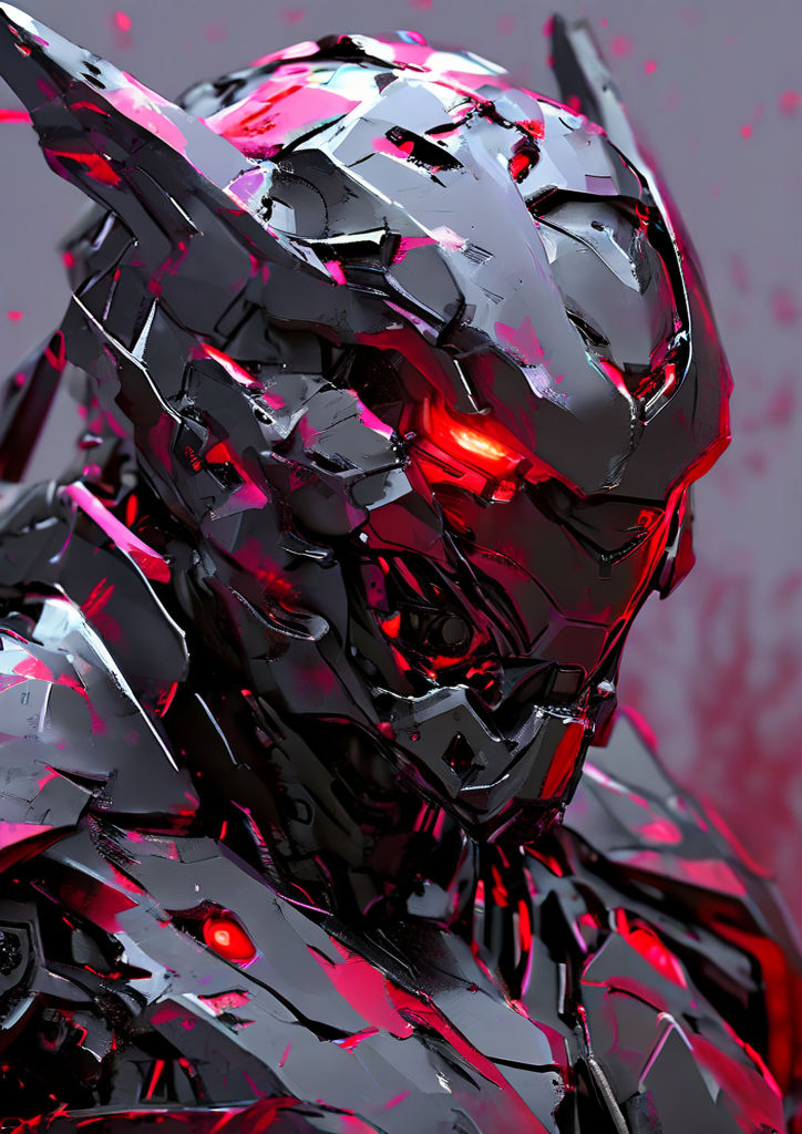 Angelic mecha face and chest by Final Fantasy - Playground