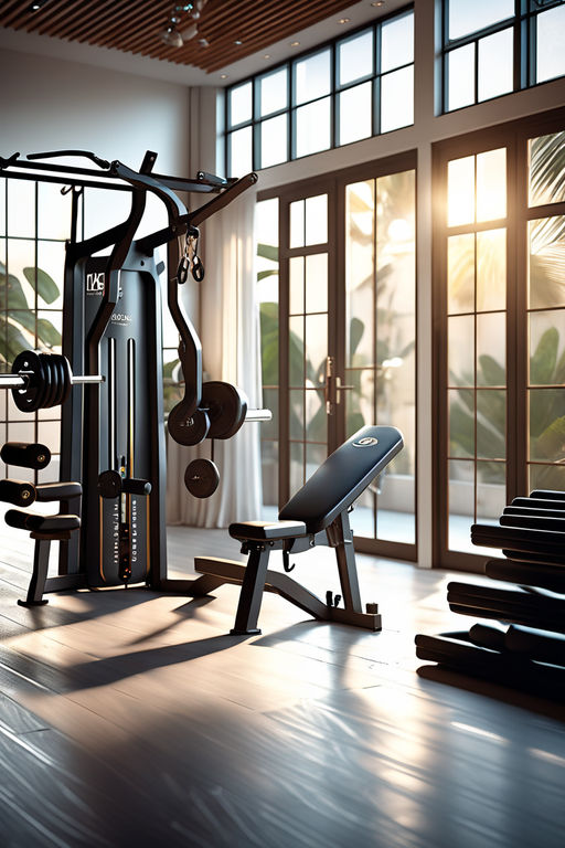 A good gym room in a luxurious villa by Rs Lo - Playground