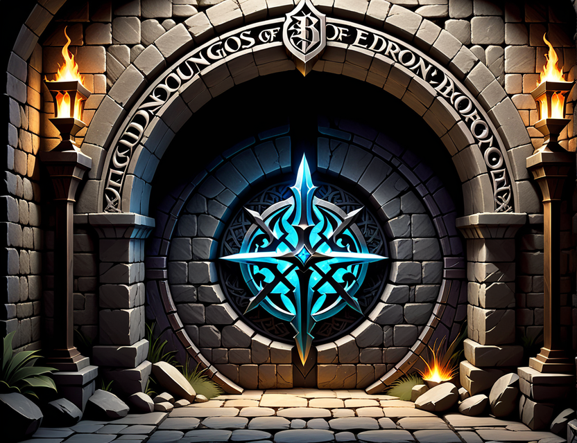 Dungeons of Edron logo by critter fishin games - Playground