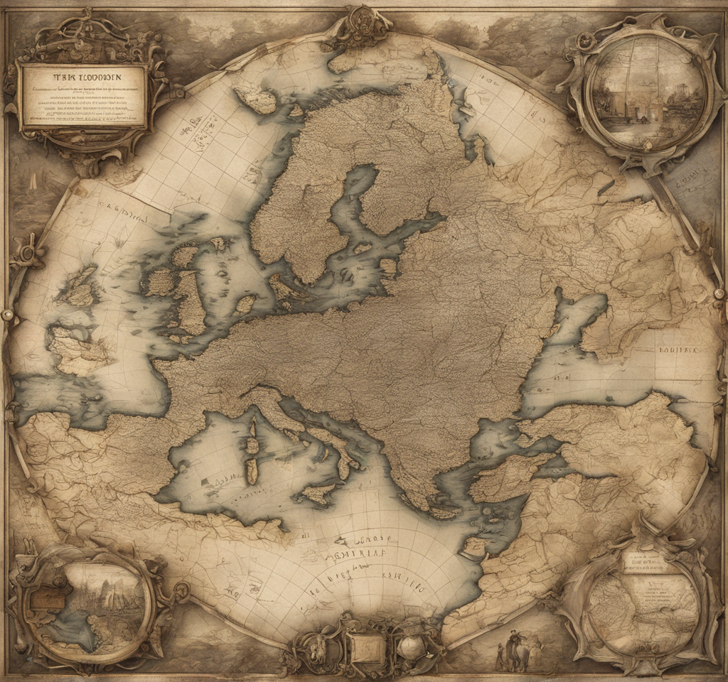 An old map from the 30 Years' War by badisch! für immer - Playground