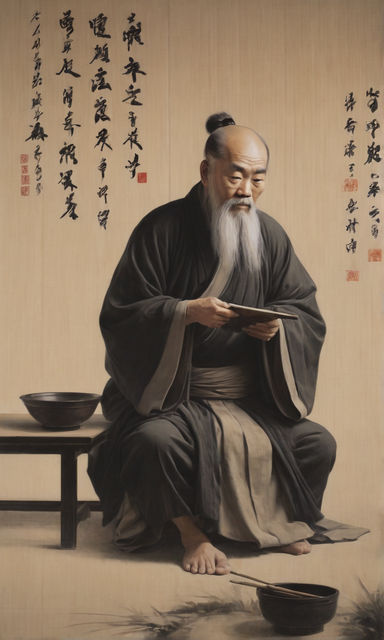 Ancient Chinese philosopher by Bảo Ngô - Playground