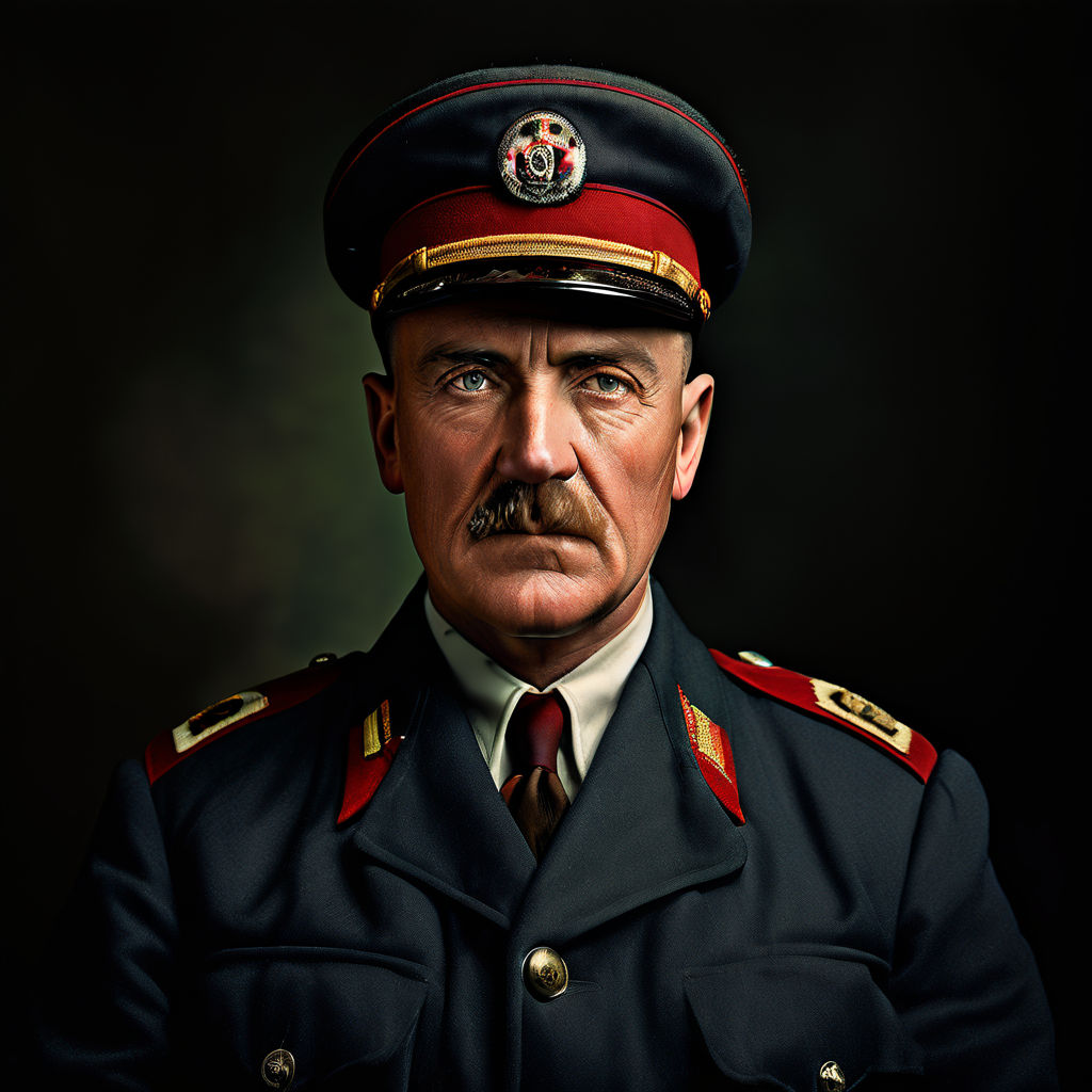 Ultra realistic colorized image of Adolf hitler by Gaming Leuel ...