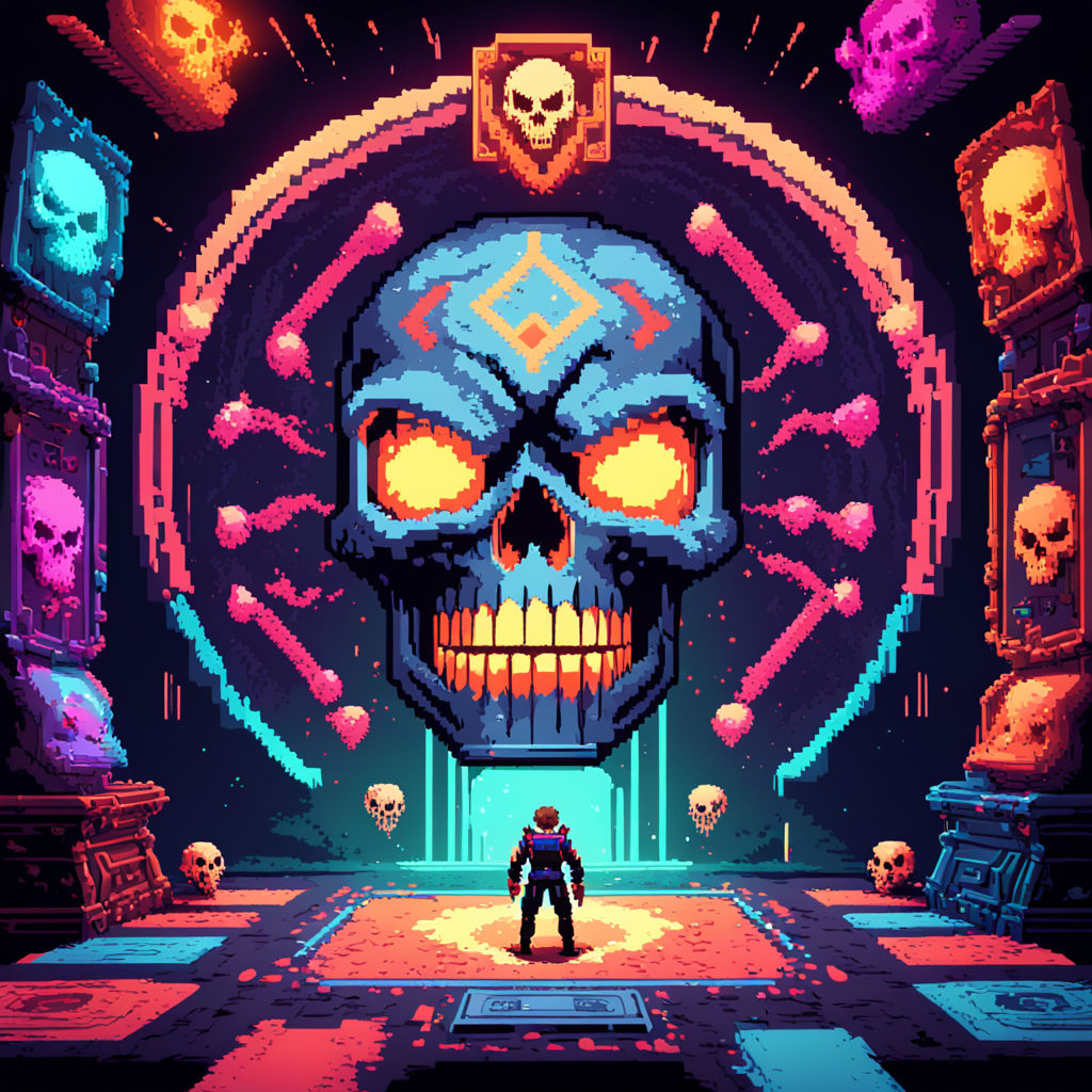 Game screen featuring an epic confrontation by Juan Cruz - Playground